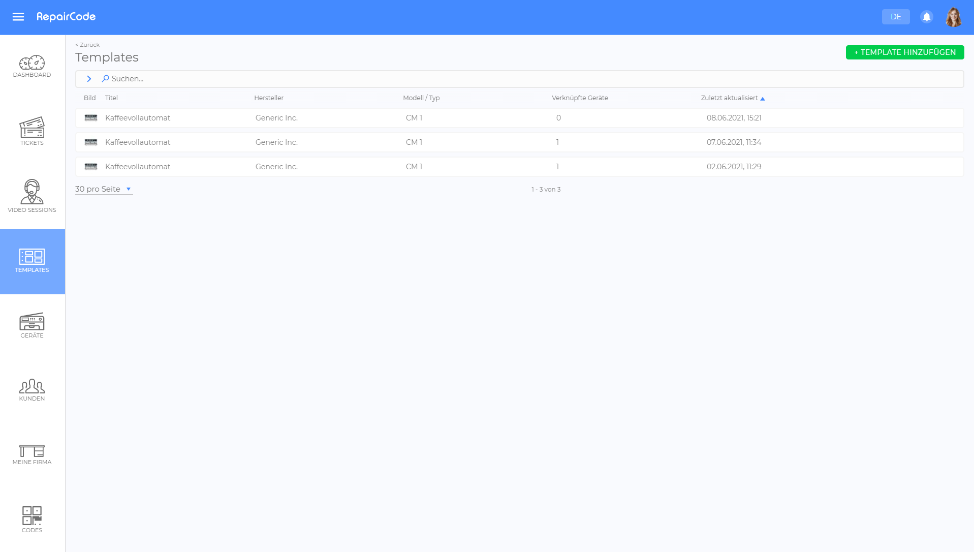 Der Aufbau des Backoffice - sqanit Knowledge center