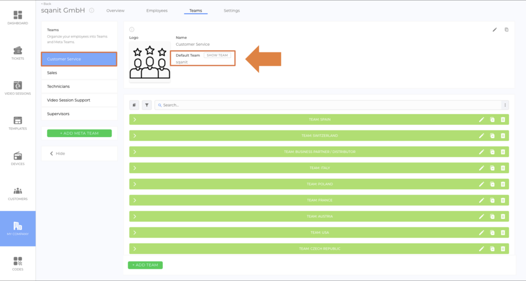 Default Team - sqanit Knowledge center