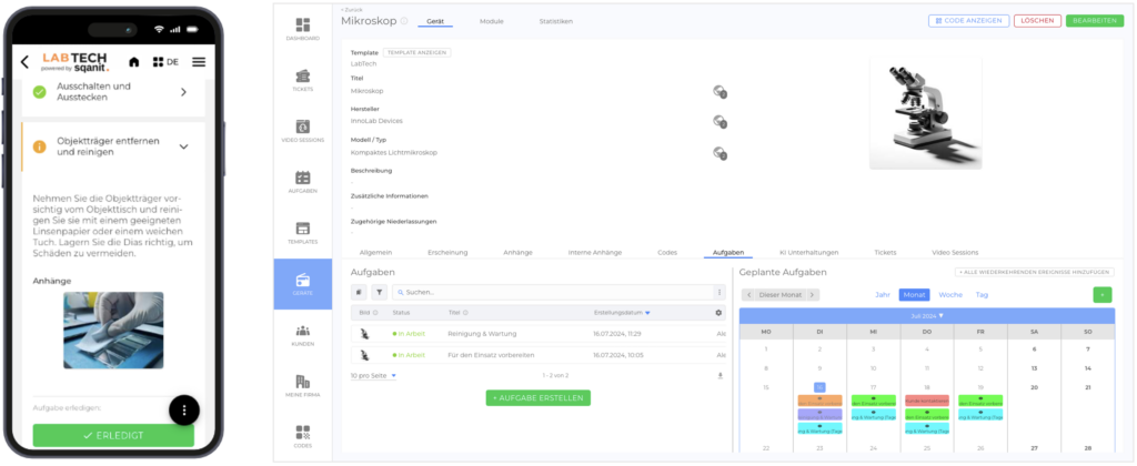 Aufgaben - sqanit Knowledge center